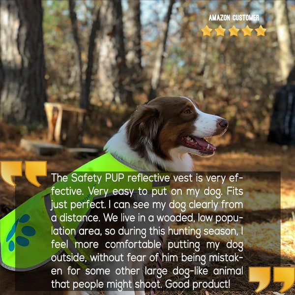 SafetyPUP XD - Superior Visibility - Reflective, Hi Vis Dog Vests and ...